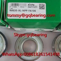 China Gcr15 Steel Material INA RAE35-XL-NPP-FA106 Radial Insert Ball Bearing with Eccentric Locking Collar for sale