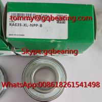 China Gcr15 Steel Material INA RAE35-XL-NPP-B Radial Insert Ball Bearing with Eccentric Locking Collar for sale