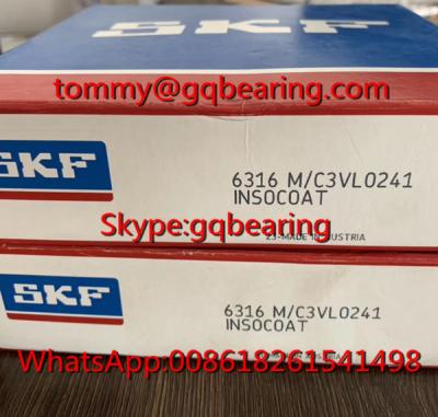 China Austria Origin SKF 6316M/C3VL0241 INSOCOAT Deep Groove Ball Bearing for sale