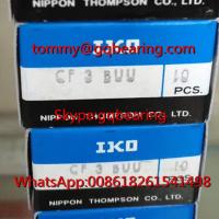 China IKO CF3BUU Metric Size Cylindrical Outer Ring Type Cam Follower Bearing for sale