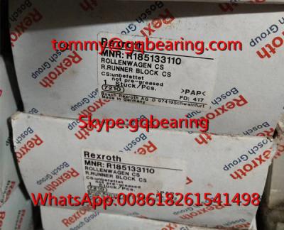 China Rexroth R185133110 Roller Rail Runner Block Bosch R185133110 Linear Bearing for sale
