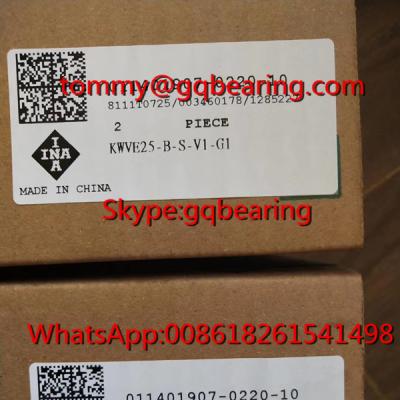 China G1 Precision INA KWVE25-B-S-V1-G1 Linear Block KWVE25-B-S-G1V1 Narrow Type Linear Slide Bearing for sale