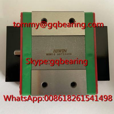 China HIWIN MGW15C Wide Type Miniature Linear Block MGW15CZ0CM Linear Ball Bearing for sale