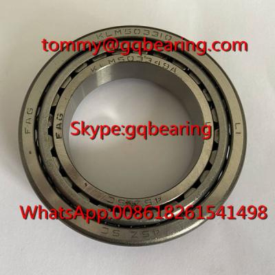 China Gcr15 steel material FAG KLM503349/KLM503310 Automotive Tapered Roller Bearing for sale