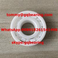 China SI3N4 ZrO2 Material Ceramic Ball Bearings 6202CE Deep Groove Ball Bearings 15*35*11MM for sale