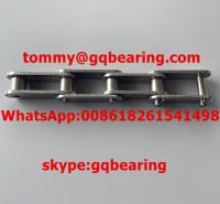 China 50.8mm SUS316 C2080H Double Pitch Conveyor Chain Anti Corrossion stainless steel chain for sale