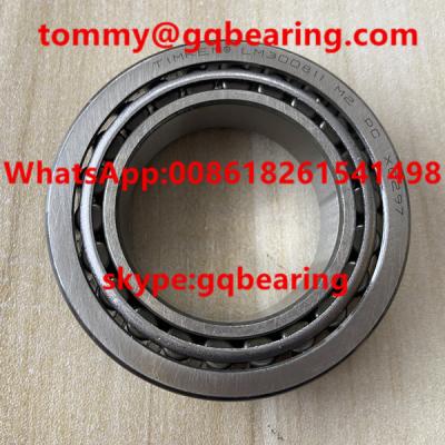 China Gcr15 Steel Tapered Roller Bearing Impressed Steel Cage for sale