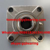 China Factory direct Stainless Steel Flange Pillow Block Ball Bearing SSUCF205 for sale