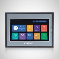 China Practical Black HMI Display Screen , 4.3/7/10 Inch Touch Screen HMI Panels for sale