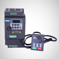 China Practical 0.75KW Three Phase Inverter Single Phase VFD 1HP With LCD Display for sale