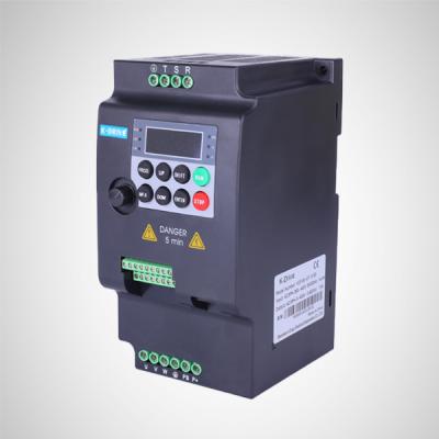 China KD100 4KW 5HP 220V Single Phase Vector Control AC Motor Drive Inverter VFD for sale