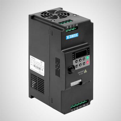 China KD100 10HP Single Phase to 3 Phase Frequency Inverter 220V AC Motor Drive 0.4KW-15KW for sale