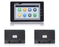 China 7 Inch Industrial HMI Touch Screen Plastic Material Multi Language for sale