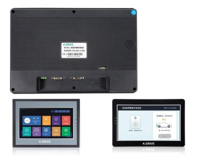 China K-Drive KD Series IoT Gateway HMI Touch Screen Panel 4.3 7 10 Inch Rail Mounting for sale