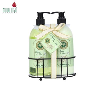 China Custom OEM Hand Care Set with 470ml Soap & Lotion - 15.3×7.3×20.3cm Dimensions for Promotional Gifts for sale