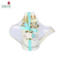 China Luxury 9 Piece Bath Body Gift Set Home Spa Basket Aromatherapy Coconut Vanilla 210ml for sale