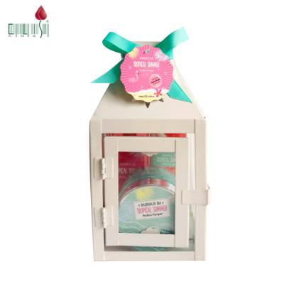 China 3pcs Bath Body Care Gift Set 200ml Shower Gel Body Lotion Shampoo Private Label OEM for sale