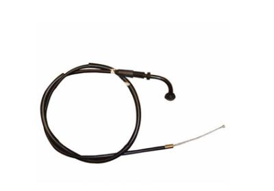 China CG-125 Motorcycle Throttle Control Cable - Black Color, 100pcs/Carton for Precise Engine Response for sale