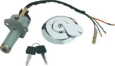 China Motorcycle Lock Set CB125Z Q235 Armor Plate 50000 Cycle Life for sale