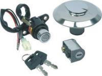 China Motorcycle Electrical Components Lock Set CM125 50000 Cycles Durable Zinc Alloy for sale