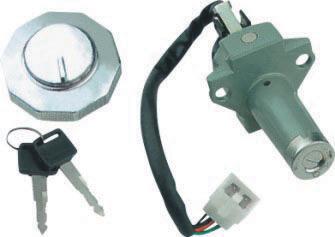 China Motorcycle Electrical Components Q235 armor plate Lock Set FT125 for sale