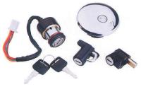 China Motorcycle ABS Lock Set GN125 with 50000 Cycle Life and Low Key Resemble Rate for sale