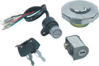 China Motorcycle Electrical Components aluminium alloy Lock Set JH70 for sale
