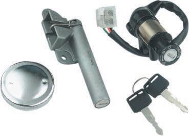 China Motorcycle Electrical Components Q235 armor plate Lock Set LF320 for sale