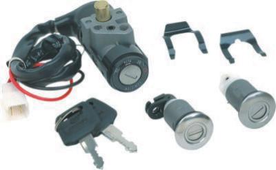 China Motorcycle Electrical Components zinc alloy Lock Set WH100 for sale