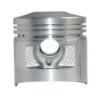 China Ductile Cast Iron Motorcycle Piston XL125 52mm 4-Stroke Engine Component for sale