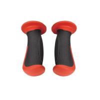 China Motor Controller System Handle Bar HA024 TPR Grips 7/8 Inch Black for sale