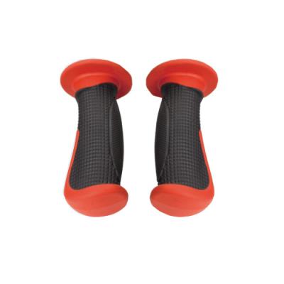 China Motor Controller System Handle Bar HA024 TPR Grips 7/8 Inch Black for sale