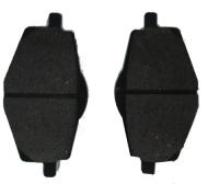 China Low Noise Wear Resistant Motorcycle Brake Pads B004 High Friction Coefficient 120mm for sale