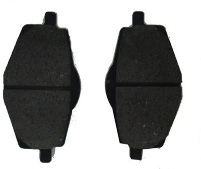 China Low Noise Wear Resistant Motorcycle Brake Pads B004 High Friction Coefficient 120mm for sale