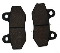 China Motorcycle Brake Pads B009 Low Noise Wear Resistant High Friction ISO9001 for sale