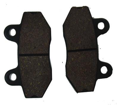 China Motorcycle Brake Pads B009 Low Noise Wear Resistant High Friction ISO9001 for sale