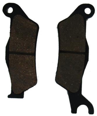 China High Friction Coefficient Motorcycle Brake Pads B012 Durable Low Noise ISO9001 for sale