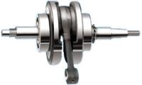 China Alloy Spring Steel Motorcycle Connecting Rod with Crankshaft GS125 125cc Engine Component for sale