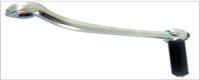 China Motorcycle Kick Starter Levers - 45# Carbon Steel Chrome Plated for AX100 CG125 GS125 Models for sale