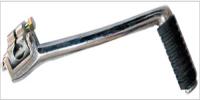 China Motorcycle Kick Starter Lever 20 45# Carbon Steel Chrome Plated ISO/TS 16949 for sale