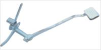 China Motorcycle Gear Shift Lever G042 45# Carbon Steel Chrome Plated for sale