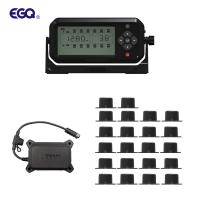 China 14bar Twelve Tire TPMS Tire Pressure Monitoring System For Heavy Duty Trucks for sale