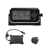China Toggle Switches TPMS Solutions RS232 Signal LCD Display Truck TPMS For 2-22 Wheeels for sale