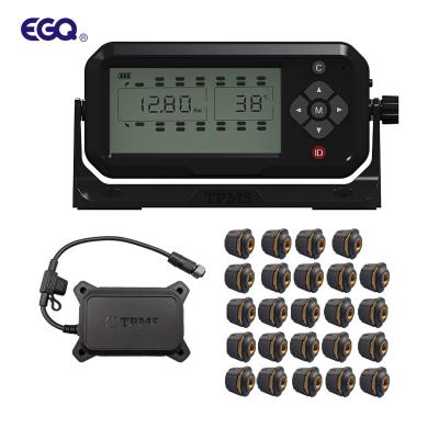 China 24 wheel external sensors, Repeaters, receiving tire pressure monitoring system for sale
