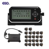 China 22 wheel external sensors, Repeaters, receiving tire pressure monitoring system for sale