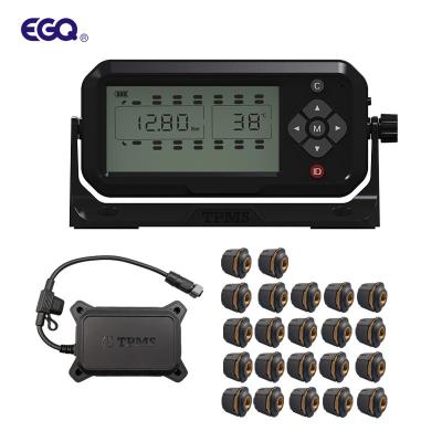China 22 wheel external sensors, Repeaters, receiving tire pressure monitoring system for sale