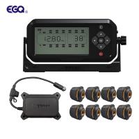 China 8 wheels external sensor, repeater, receiver tire pressure monitoring system for sale
