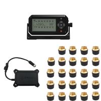 China 24 wheel OTR external sensors, repeaters, receivers tire pressure monitoring system for sale