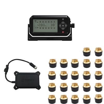 China 22 wheel OTR external sensors, repeaters, receivers tire pressure monitoring system for sale