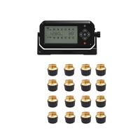 China 16 wheel OTR external sensors, repeaters, receivers tire pressure monitoring system for sale